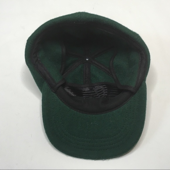 Accessories | Vintage Wool Green Hunting Cap With Ear Flaps | Poshmark